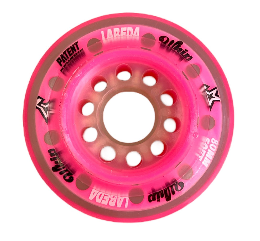 Labeda Whip Soft Roller Hockey Wheel – Pink – Labeda Wheels